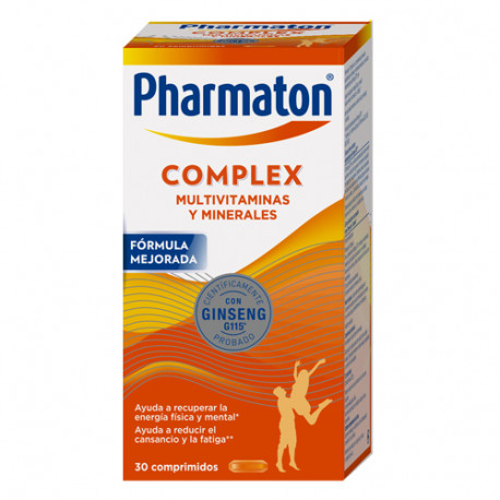PHARMATON COMPLEX 30 CAPSULAS - Farmacia Ortopedia Ferrus